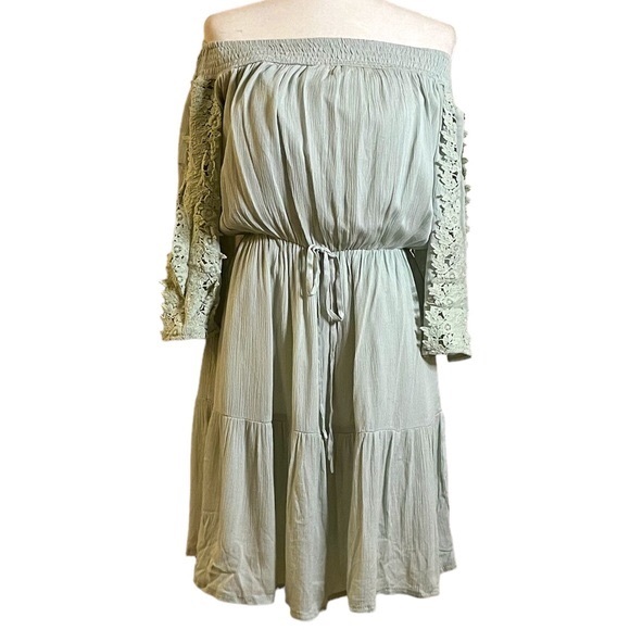 Simplee Apparel | Dresses | Nwt Simplee Boho Cottagecore Lace Dress ...